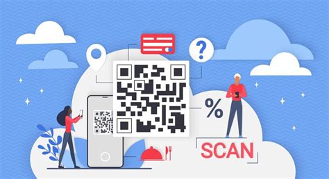 Premium Vector Qr Code Online Money Tiny People With Mobile Phones