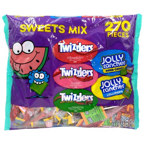 Twizzlers And Jolly Rancher Sweets Mix Assortment 270 Count Bag