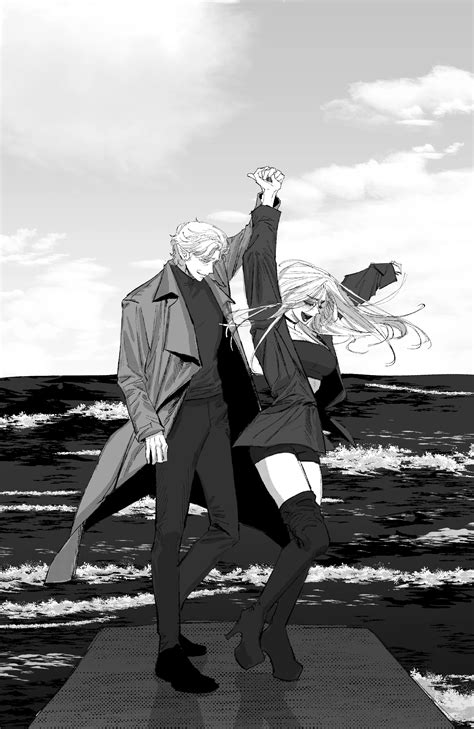 🥀미나리 흑백낙서타입🥀 미나리 Crepe