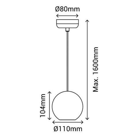 Sulion Doty Colgante Yeso Negro