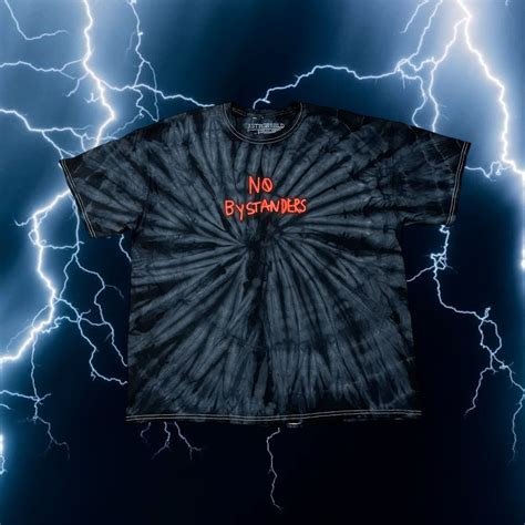 Travis Scott Travis Scott Astroworld Tour No Bystanders Tie Dye Tee