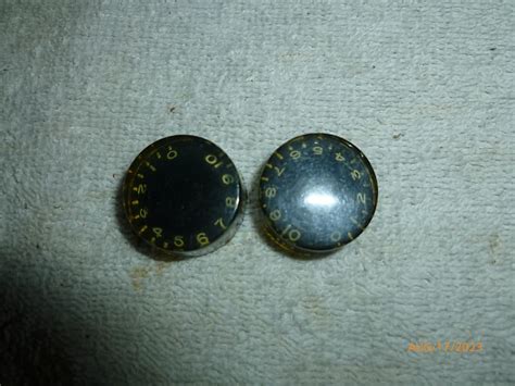 Gibson 1960s 1970s Black Speedbarrel Knobs Reverb