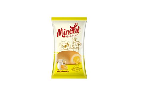 BÁnh MÌ TƯƠi Minchi NhÂn BƠ SỮa 20g