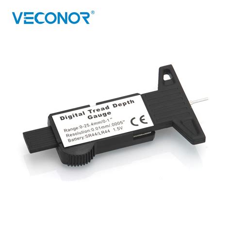 Digital Tread Depth Gauge Measuring Tool With Lcd Grandado