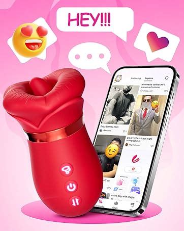 Vibrator Adult Sex Toys For Women 5in1 Mouth Sucking Vibrator Rose