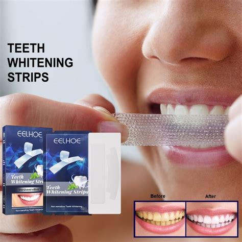Professional 7 Pairs Of 5d Teeth Whitening Strip Charcoal Whitening Gel