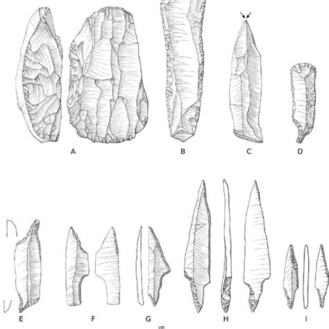 The Lithic Tool Set Of The Hamburgian A Single Faced Dual Platform