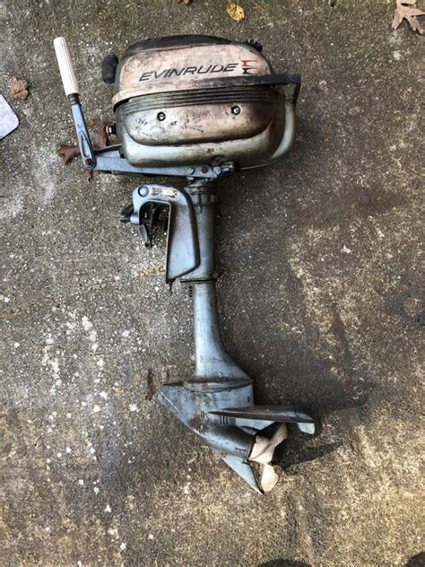 Evinrude Lightwin 3 Hp Outboard Motor 3038 Weedless For Sale Online Ebay
