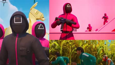 Squid Game On Fortnite Learn All About The New Skins And Items Cnet