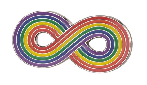 Pride Infinity Pin Rainbee Designs Llc