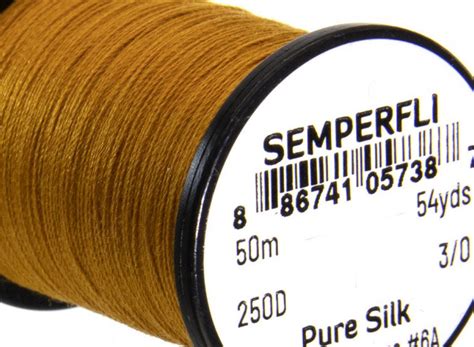 Semperfli Pure Silk Thread — Dragontail Tenkara
