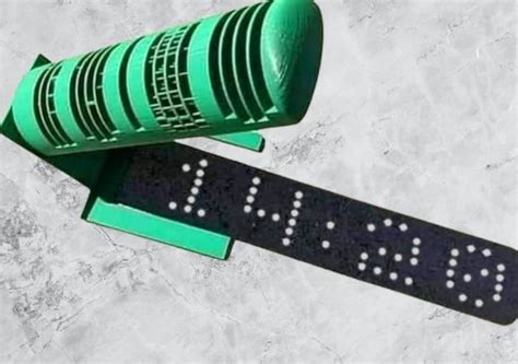 Digital Sun Clock For 3d Printer Dijital Sundial Digital Stl File For 3d Printer Etsy