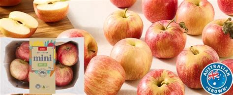 Buy Coles Australian Mini Apples 1kg Pack From Coles On Sale From Wed 6