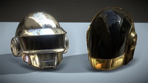 Daft Punk Helmets 3d Model By Zicdragon [b3a0bad] Sketchfab