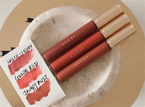 Top 9 Màu Son Kem Gucci Chính Hãng đẹp Nhất Siêu Lì Siêu Hot