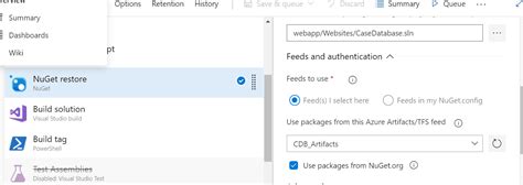 Visual Studio Unable To Build A Asp Net App In Azure Devops Stack Overflow