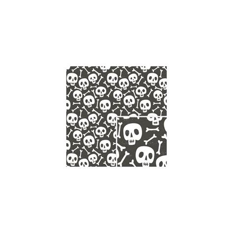 Skull And Bone Pattern