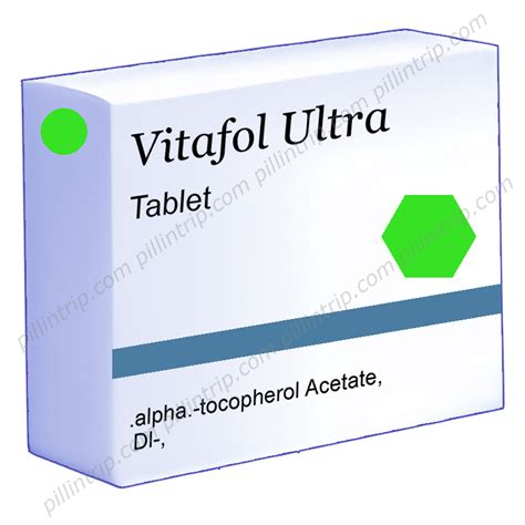 Vitafol Ultra Uses Side Effects Interactions Dosage Pillintrip