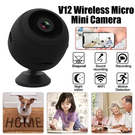 Buy V12 Wireless Micro Mini Camera With Magnetic Hd Mini Wifi Night