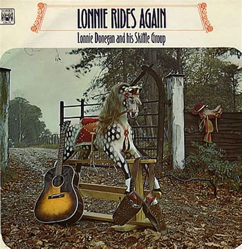 Lonnie Donegan Lonnie Rides Again Uk Vinyl Lp —