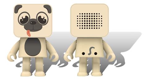 Bärbar Dansande Trådlös Högtalare För Barn 3w I Form Av Ett Djur Hund