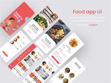 Food Ordering App Ui Figma