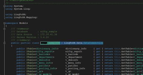 借助linq db使用Linq访问MySQL jjseen 博客园