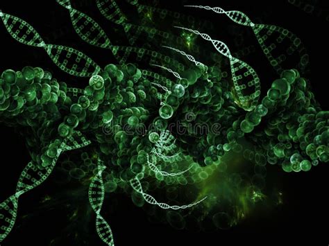 Dna Helix Stock Illustration Illustration Of Force Atom 46859947