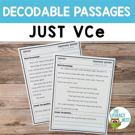Vce Syllable Type Decodable Reading Passages Made By Teachers