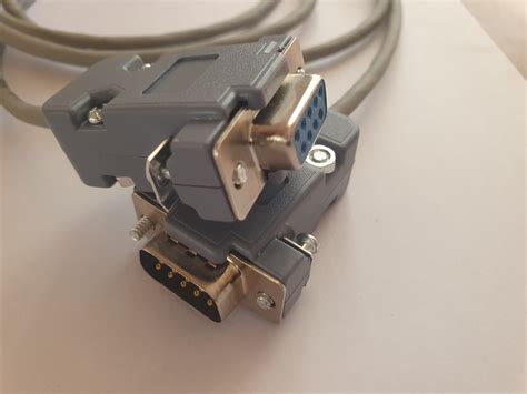 Rs232 Serial Crossover Cable Db9 Male To Db9 Female For Direct