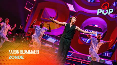 Aaron Blommaert Zonde Live Bij Q Pop Youtube