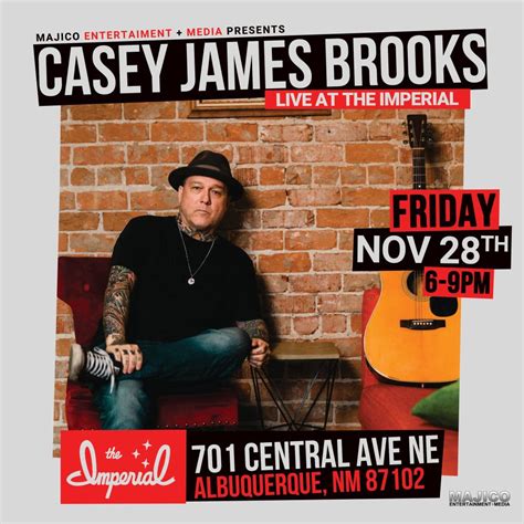 Casey James Brooks Live At The Imperial