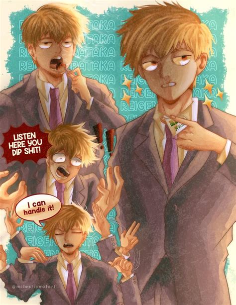 I Drew A Fanart And I Named It “the Whorification Of Reigen Arataka