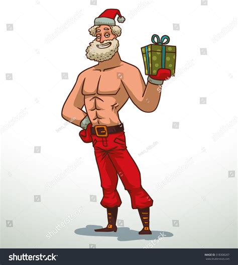 92 Sexy Male Santa Cartoon Stock Vectors And Vector Art Shutterstock