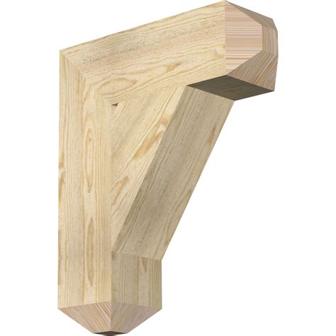 Ekena Millwork 6w X 20d X 24h Traditional Craftsman Rough Sawn