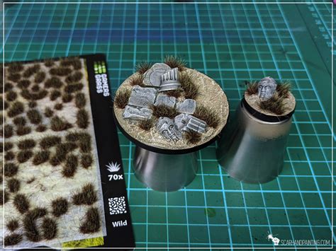 Basing Temple Bases With Gamers Grass
