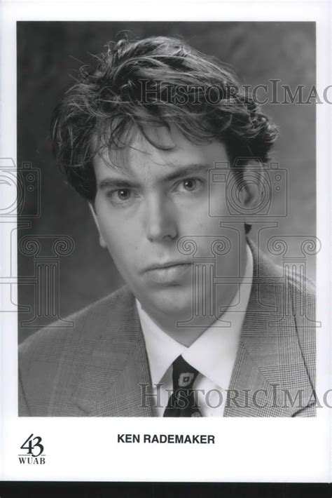 Press Photo Ken Rademaker Wuab Ch 43 Tv Cleveland Cvp11325 Historic Images