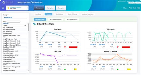 Ambulatory Analytics For Executives Dimensional Insight