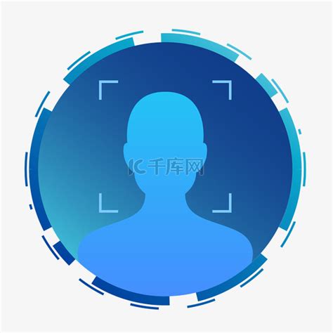 人脸识别素材图片免费下载 千库网