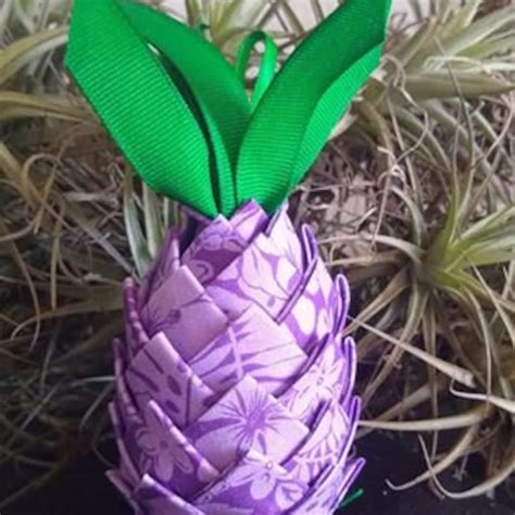 Kauai Pineapple Ornament Etsy