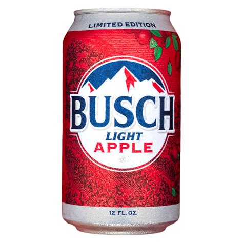 Busch Light Apple 12pk 12oz Can Busch Light Bevmo