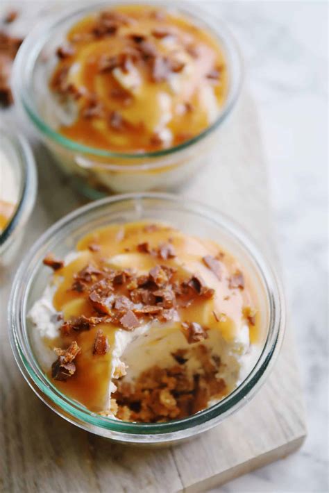 Daim Cheesecake In A Glass