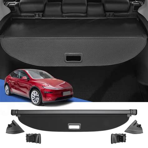 Cargo Cover For Tesla Model Y Juniper 2026 Retractable Trunk Shield