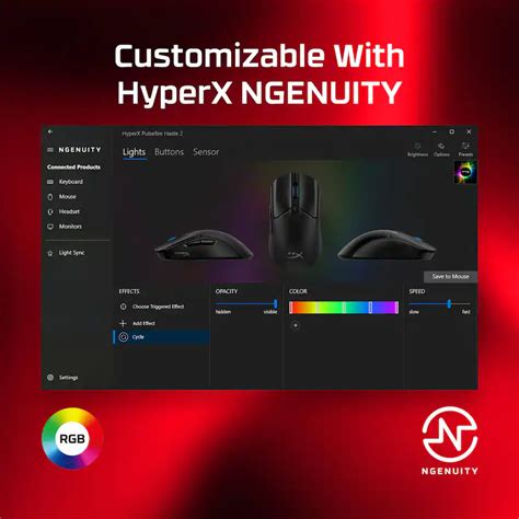 Hyperx Pulsefire Haste 2 Lightweight Wired Optical Gaming Mouse With