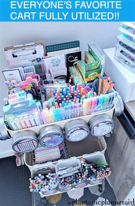 Organize Your Craft Room With These Colorful Pens And Pencils Organización Artesanal