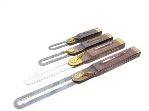 Great Set Of 4 Stanley 25 Tee Bevel Squares 12 10 8 6 Michael