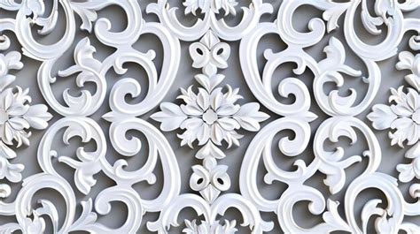 Fretwork Pattern Premium Ai Generated Image