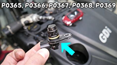 Hyundai Tucson Code P0365 P0366 P0367 P0368 P0369 Camshaft Position