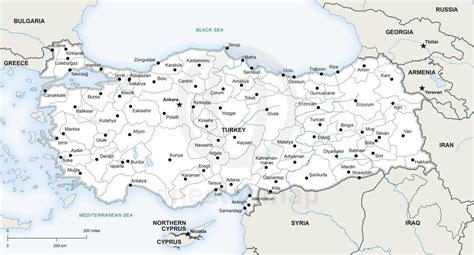 Turkey Regions Map Categorymaps Of Regions Of Turkey Gwjooz