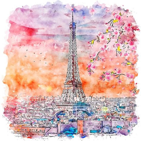 Premium Vector Eifel Tower